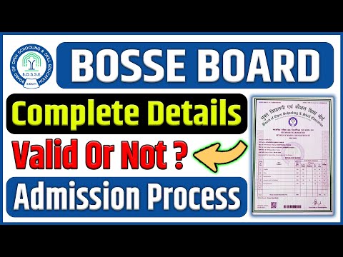 BOSSE Board Details | Sikkim Board | Online Exams | Valid Or Not ?
