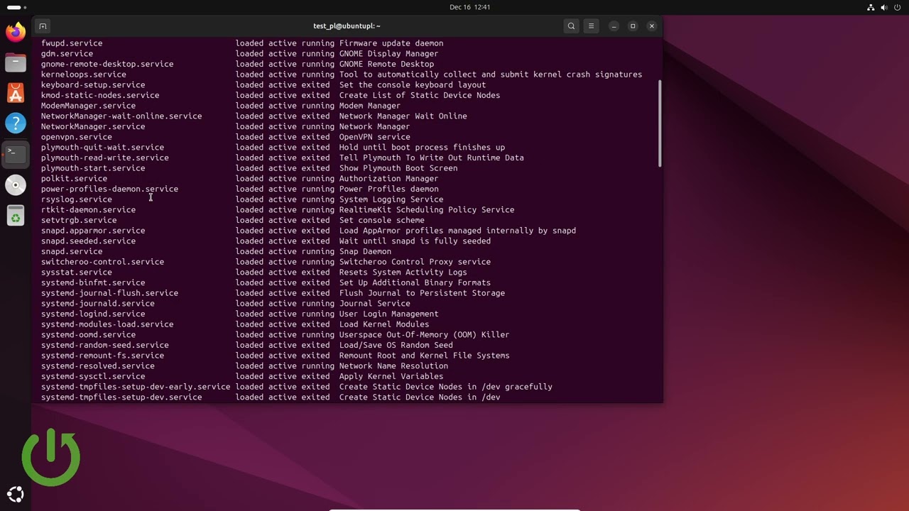 Linux - How to Check Running Services (systemctl & service)