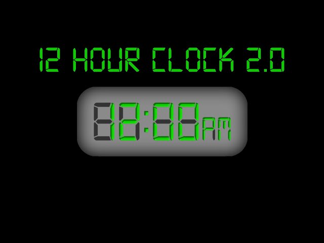 Digital Clock 2.0 Minecraft Texture Pack