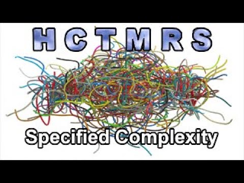 How Creationism Taught Me Real Science 97 Specified Complexity