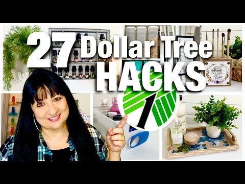🤯 27 MIND BLOWING 🤯 DOLLAR TREE HOME AND LIFE HACKS YOU CAN ACTUALLY USE! ORGANIZING AND MUCH MORE!