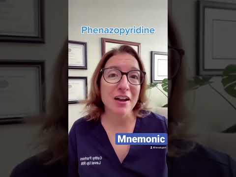 Phenazopyridine - mnemonic