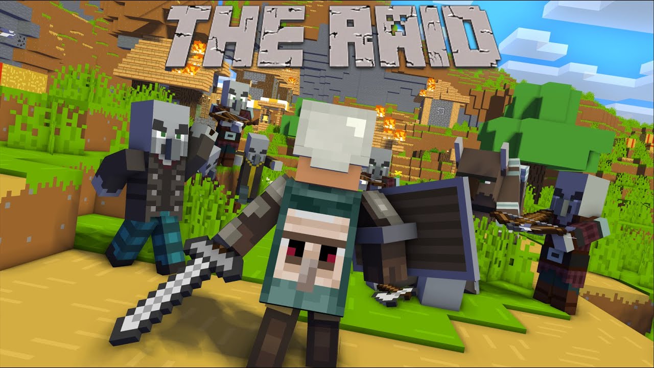 (THE RAID) a Minecraft animation Episode 2