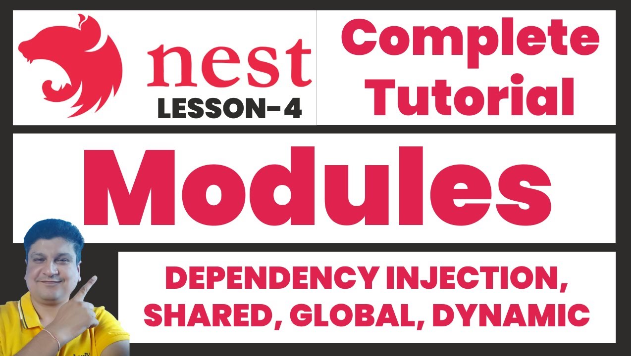 Nestjs Module Tutorial with Example for JavaScript Developers | Global & Dynamic Modules