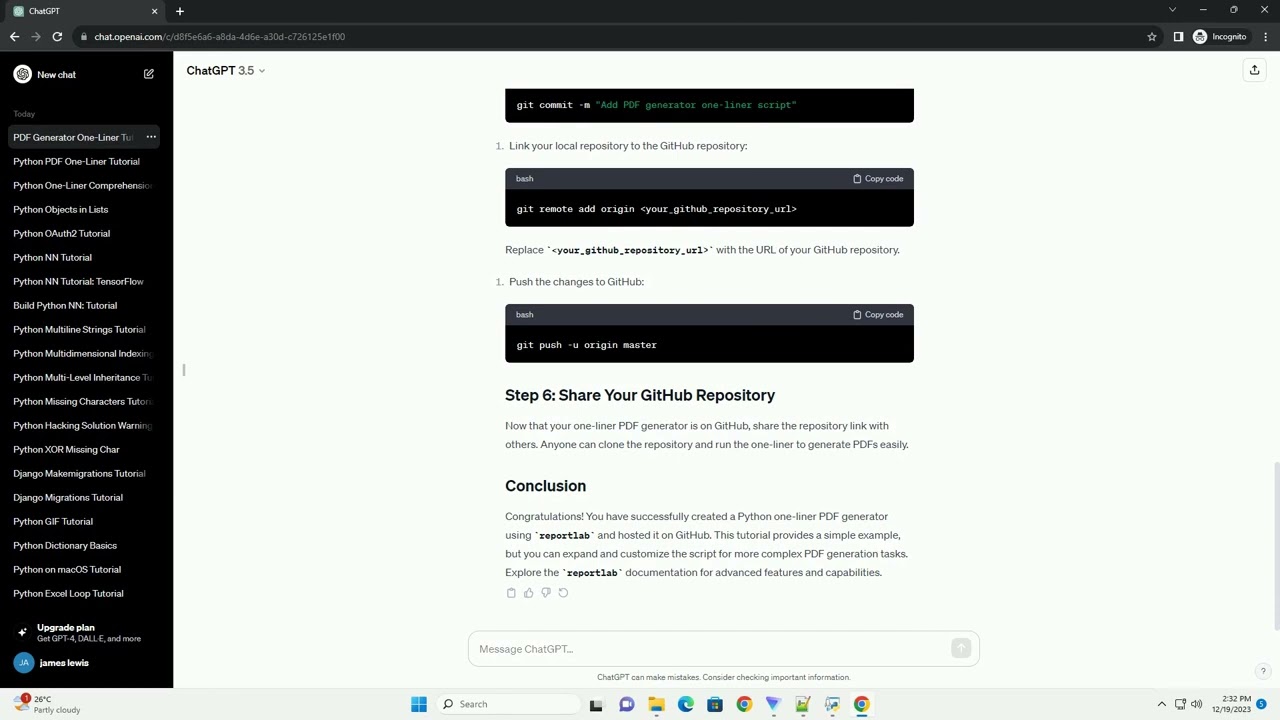 python one liners pdf github