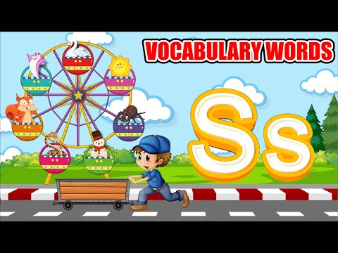 Words That Start with S | 7 Words That Start with Letter S for Toddlers | Kids Learning Videos
