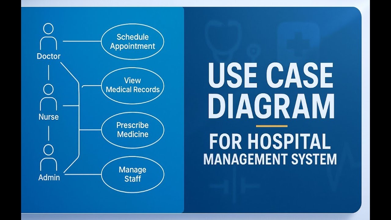 How to Create a Use Case Diagram for a Hospital Management System in EdrawMax