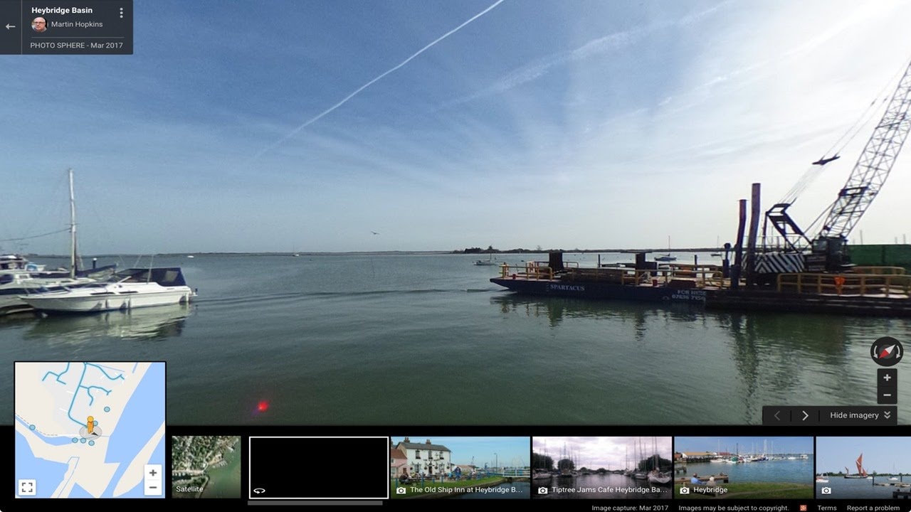 Viewing an Uploaded Tour on Google Maps -- Pano2VR