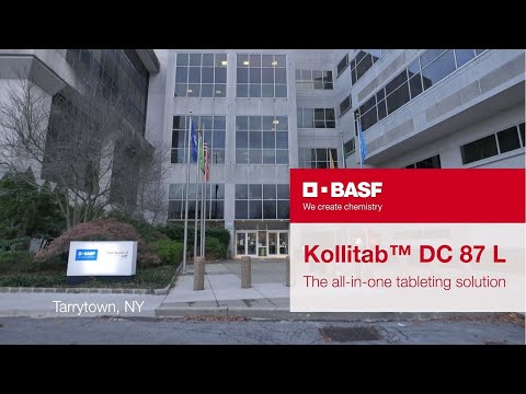 What is KollitabTM DC 87 L? Your all-in-one tableting solution!