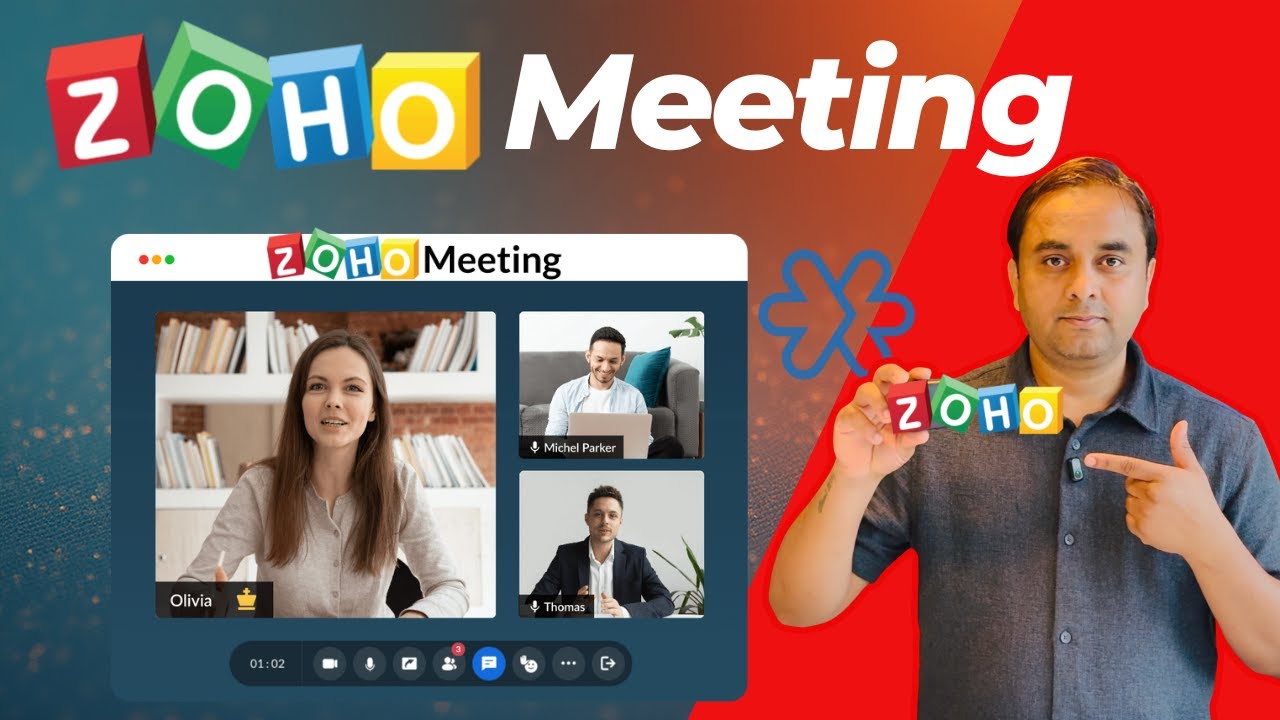 How to Use Zoho Meeting - Step-by-Step Tutorial for Beginners 🔥 | Easy Online Meetings & Webinars