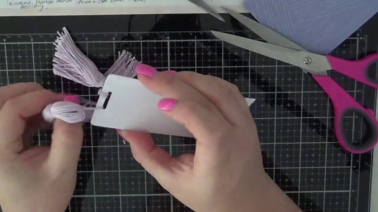 How To Make A Bookmark Tassel