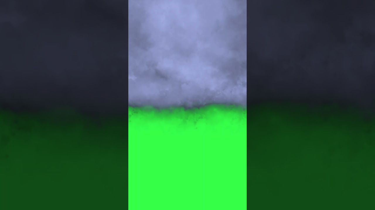 Storm Clouds & Lightning Green Screen Background #shorts #borisfx   #adobeaftereffects