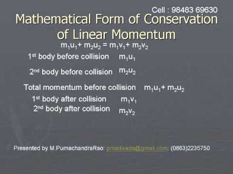 05 07 derivation of conservation law of linear momentum