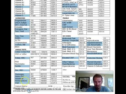 Full Blood Work Guide (What your doctor should be ordering if you want to feel better)