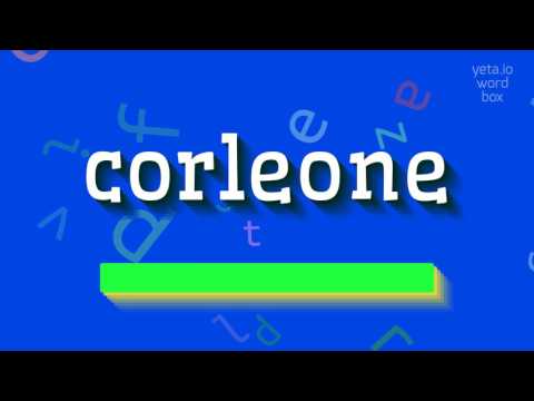 CORLEONE - HOW TO SAY CORLEONE?