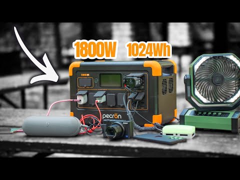 A Cheap $399 Power Station That Doesn't Suck - Pecron E1000LFP Review