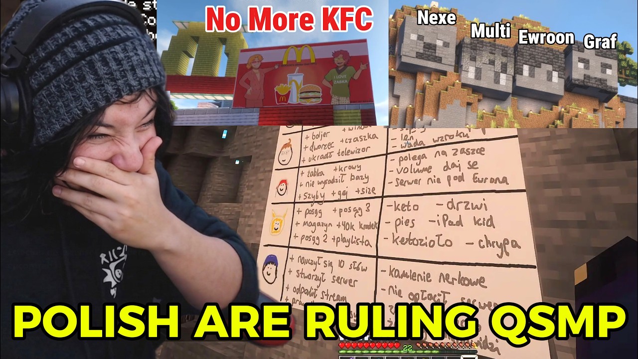 QUACKITY CAN'T HOLD HIS LAUGH WITH THE POLISH 