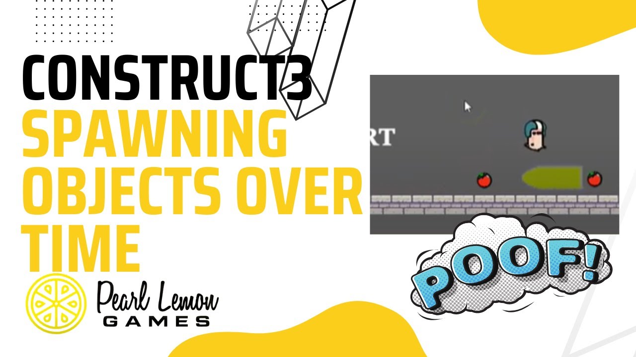 Construct3 - Spawning Objects Over Time