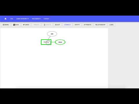 Drawing an ER diagram with ERDPlus