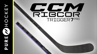 CCM Ribcor Trigger 7 Pro Composite Hockey Stick - Junior | Pure Hockey ...