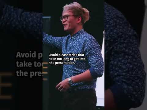 How NOT to start a presentation 😅