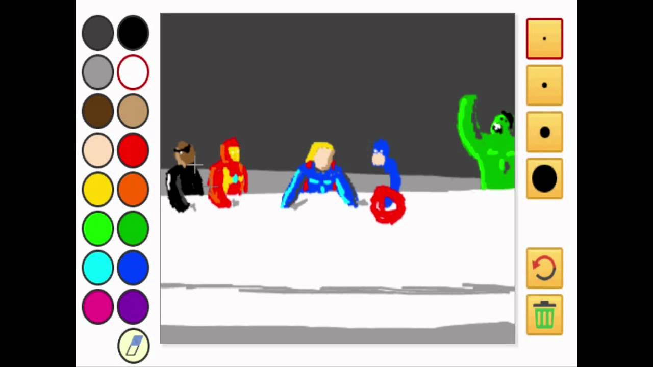 Drawception- The Avengers Last Supper
