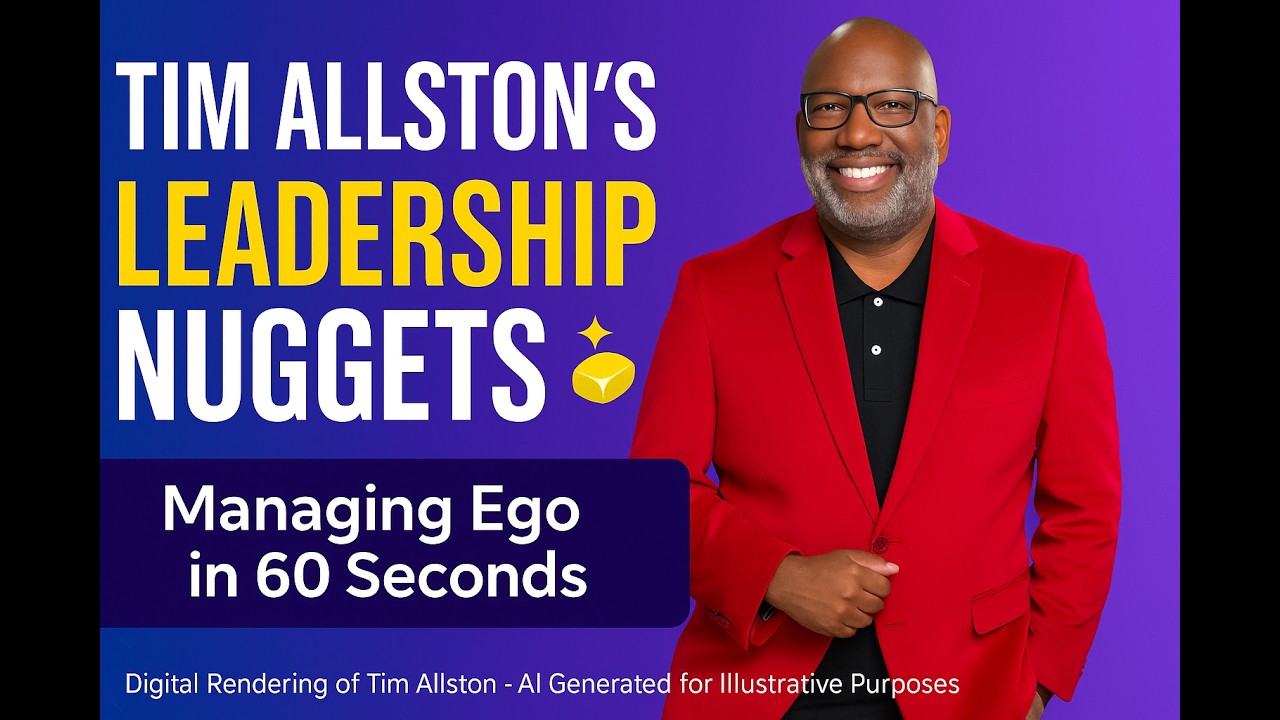 @highlight Tim Allston’s Friday Leadership Nugget