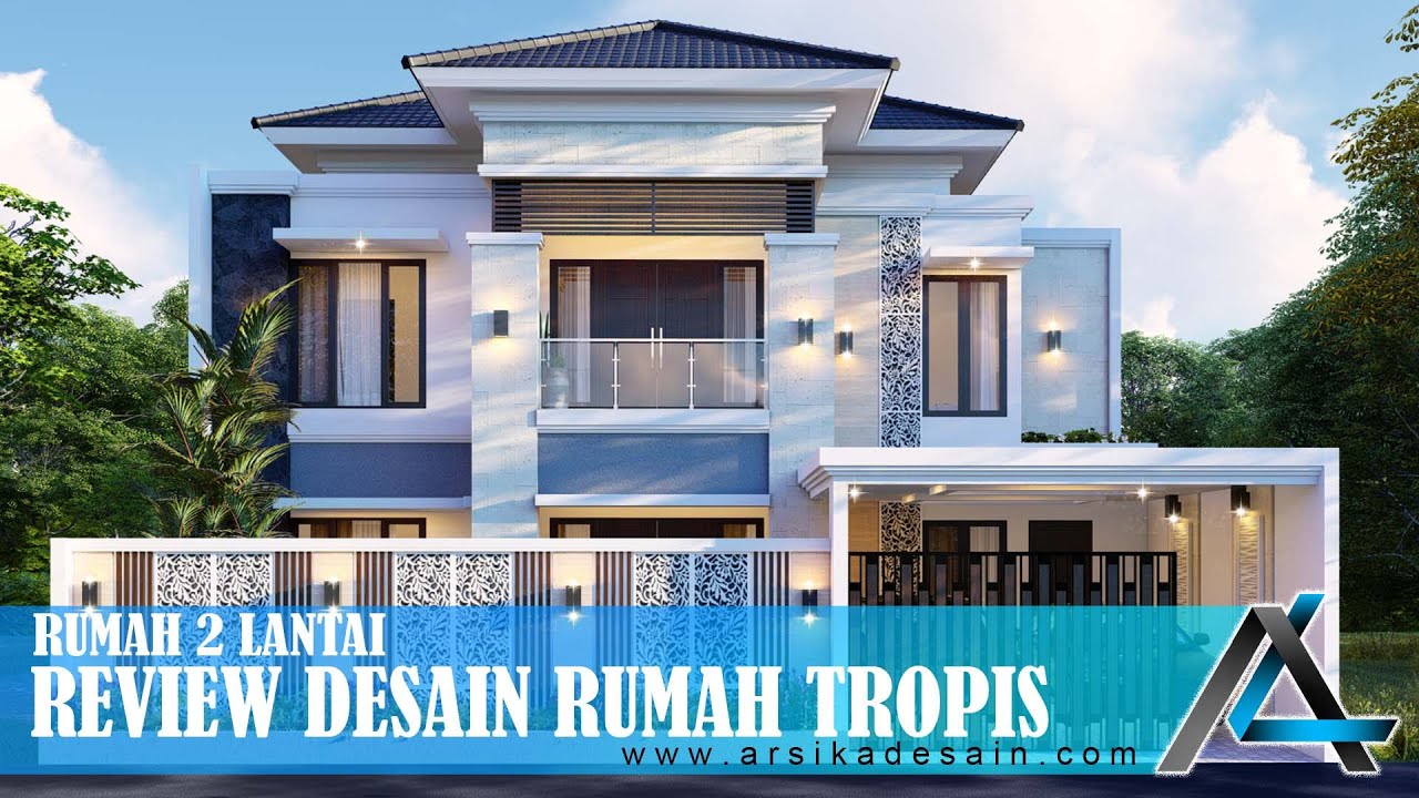 REVIEW DESAIN RUMAH TROPIS – KALIMANTAN TENGAH#jasaarsitek #jasadesain #arsitek #desainrumah