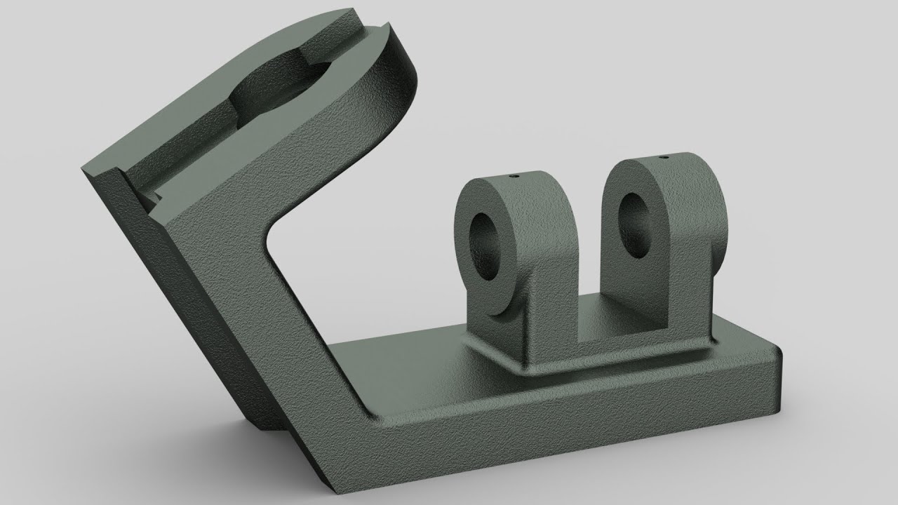 SolidWorks Tutorial: Control Bracket