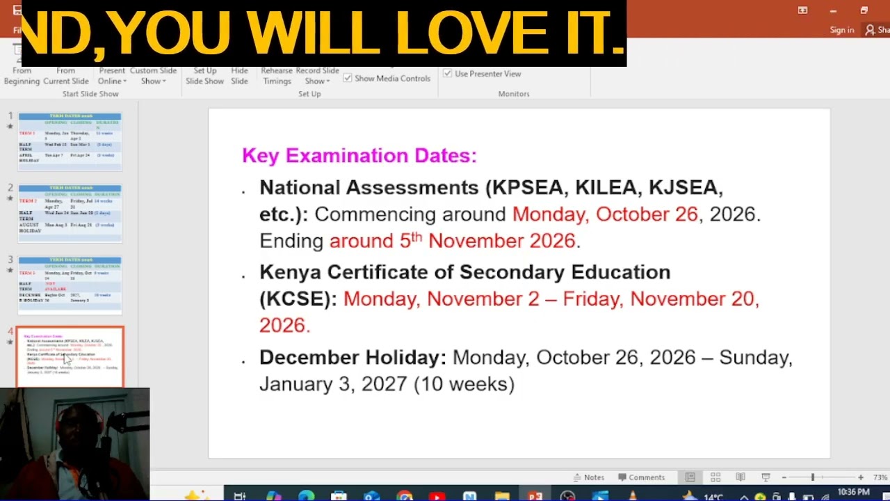 SCHOOL CALENDAR 2026