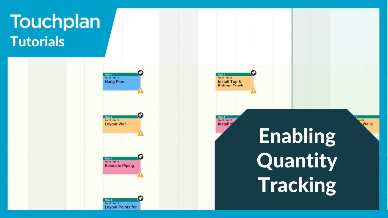 Enabling Quantity Tracking