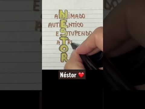 Significado del nombre NÉSTOR #significado #nombre #nestor