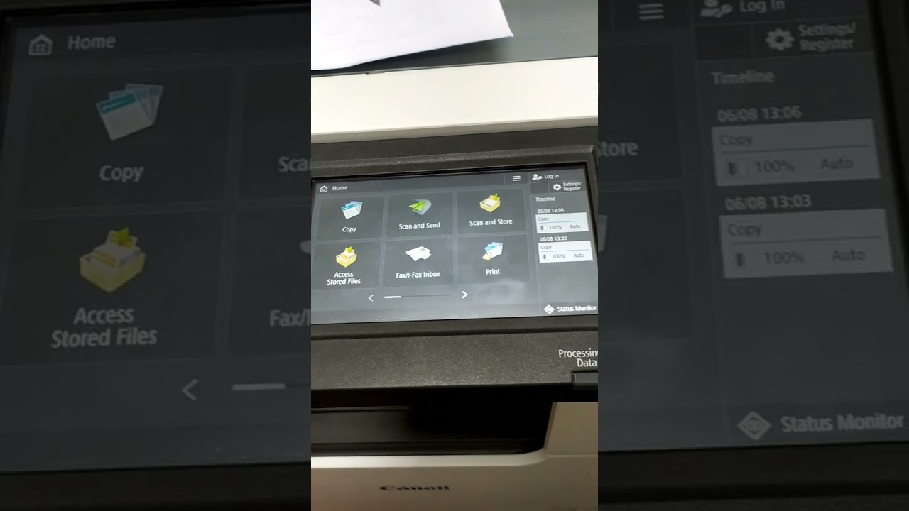 HOW TO ENTER SERVICE MODE IN CANON IR C3226