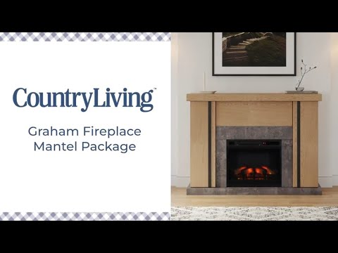 Country Living Graham Fireplace Mantel Package