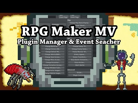 Steam Community :: Video :: RPG Maker MV Plugin Manager & Event Searcher