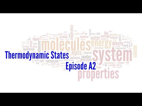 Episode A2 - Thermodynamic States