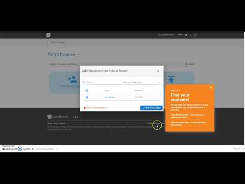Explore Learning - Creating a Gizmos Class & Adding Students