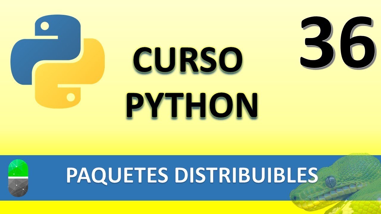 Python Course. Distributable Packages. Video 36