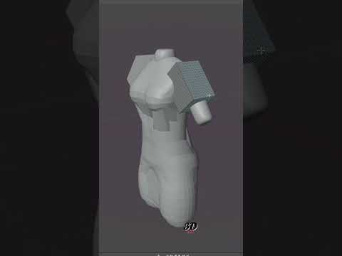 3d Modeling Clothes Dress in 14 sec with Blender