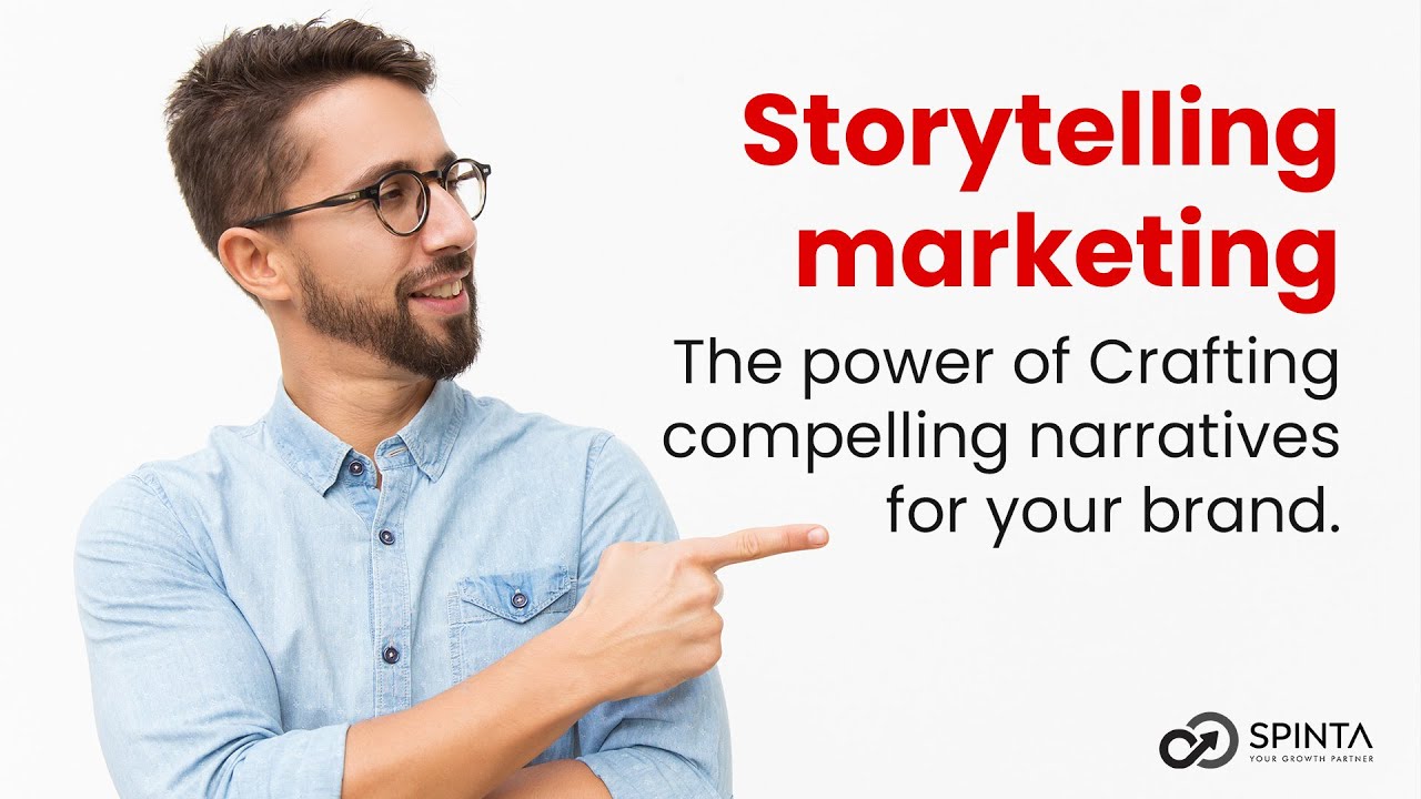 Storytelling marketing | The power of Crafting compelling narratives for your brand. #storytelling