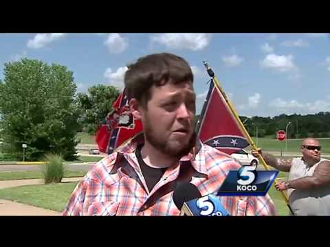Small group of Oklahomans hopes to shine light on true meaning of flag