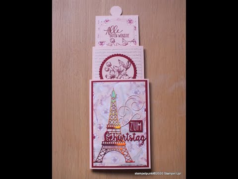 'Triple Tier Slider Card' | Stempelpunkt - Stampin'Up!