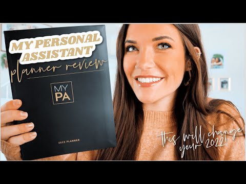 MY PERSONAL ASSISTANT PLANNER REVIEW 2022 || This Planner Will Change Your Year!🌟