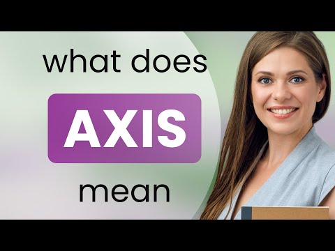 Axis — meaning of AXIS