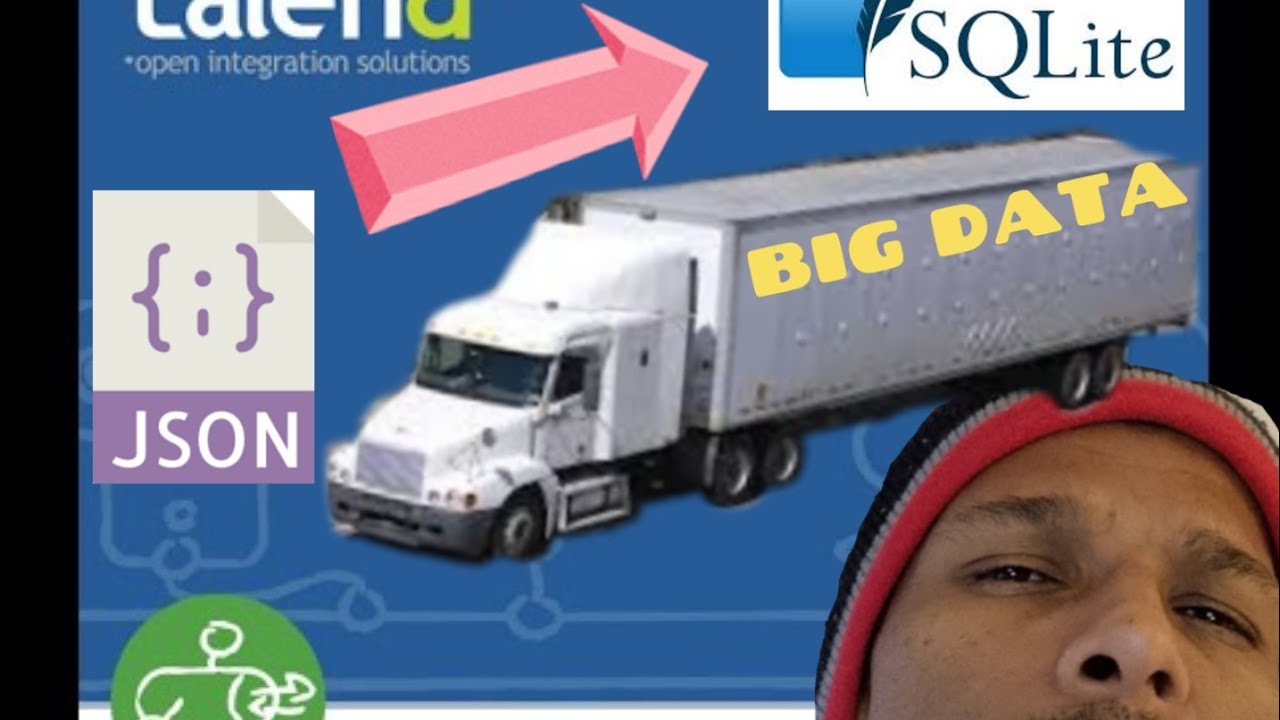 How to import huge json file into SQLite database with Talend ESB