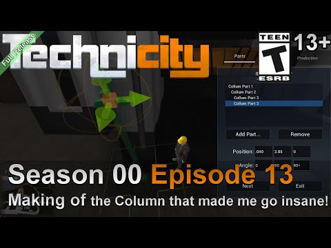 Steam Community :: Video :: Technicity (Season 00 Episode 13) Making of the Column that drove me ...