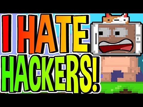 I HATE HACKERS in GROWTOPIA!