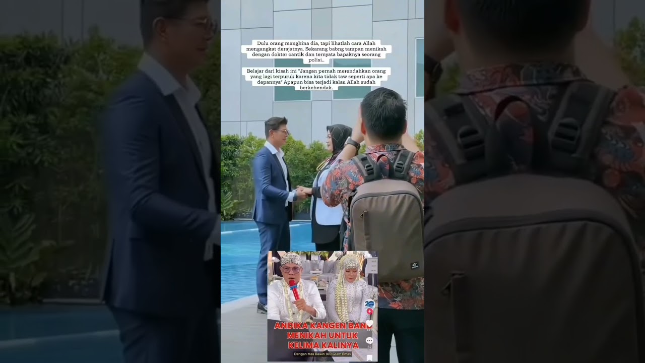 andika kangen band istrinya seorang dokter#artis#vidioshort #kehidupanartis