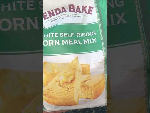Have y’all tried @dollartree Tenda Bake Corn Meal Mix?? Makes yummy cornbread 😋 #friedcornbread