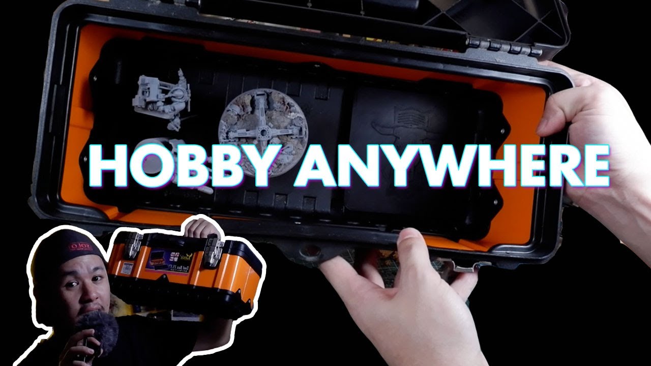 DIY Transportable Hobby Tool Kit (miniatures included) | Hobby MoPro 23